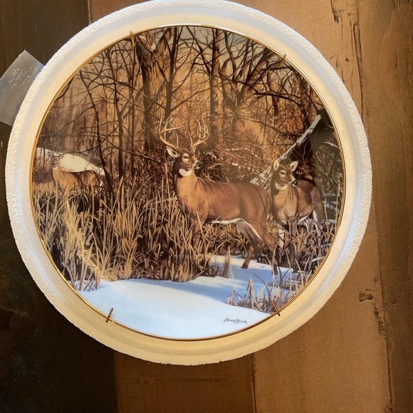 Danbury Mint | Wall Decor | Wildlife Deer Wall Decor Plate | Poshmark